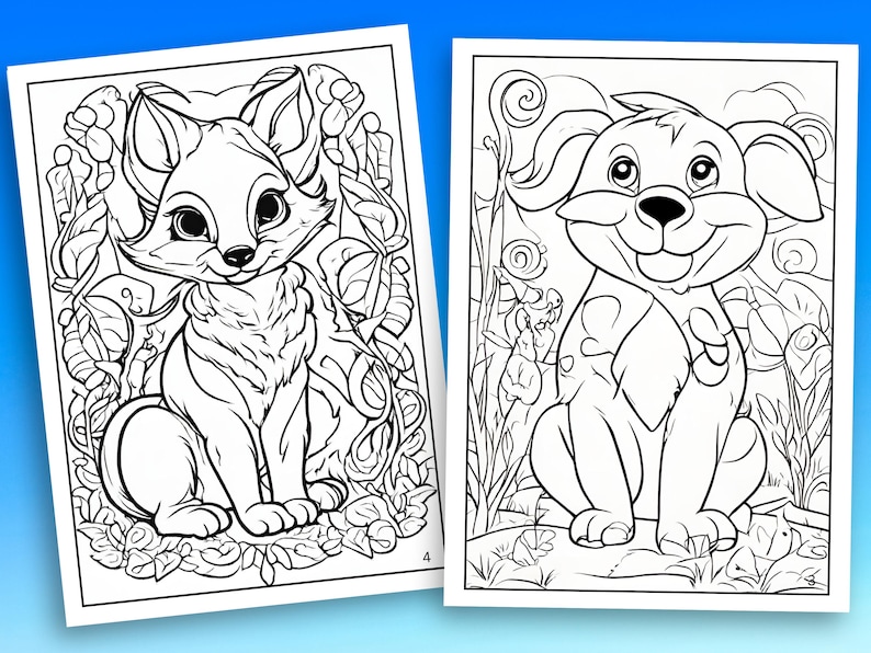 Famous Animal Coloring Pages for Kids, Fun and Screen-free Printables ...