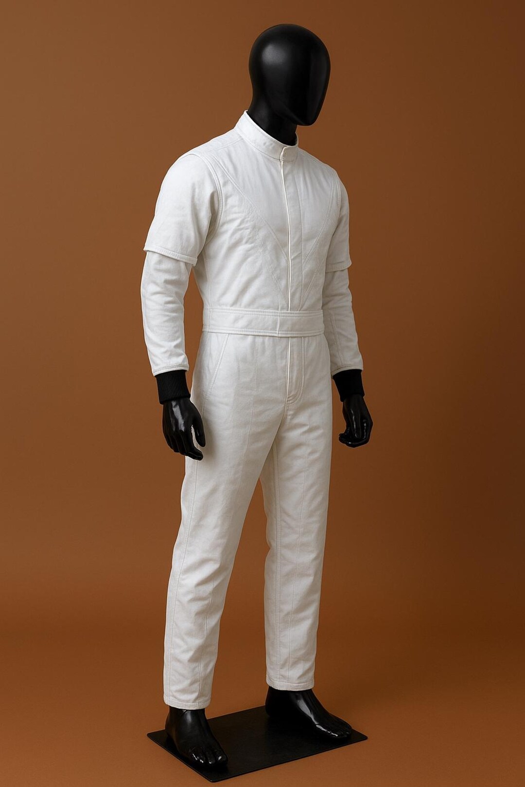 Handmade White Flight Suit | Sci-fi Cosplay Jumpsuit - Etsy
