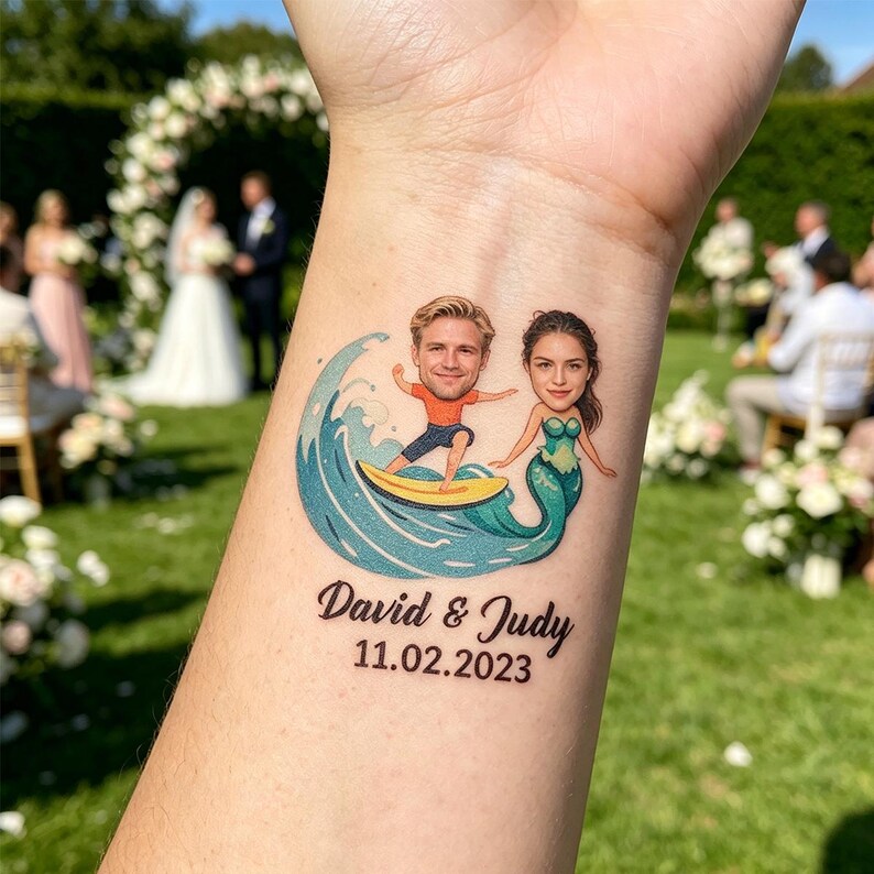 Personalized Logo Temporary Tattoos | Custom Photo Tattoo Stickers With ...