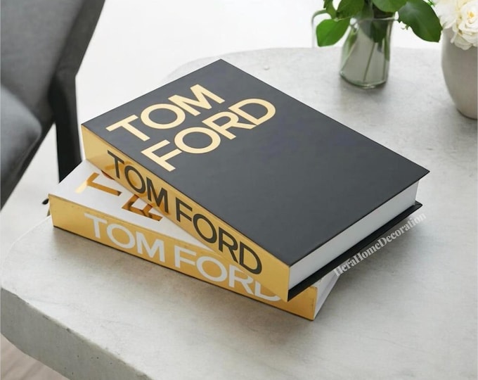 Tom Ford Book Box: Hidden Storage, Luxury Home Decor - Etsy Canada