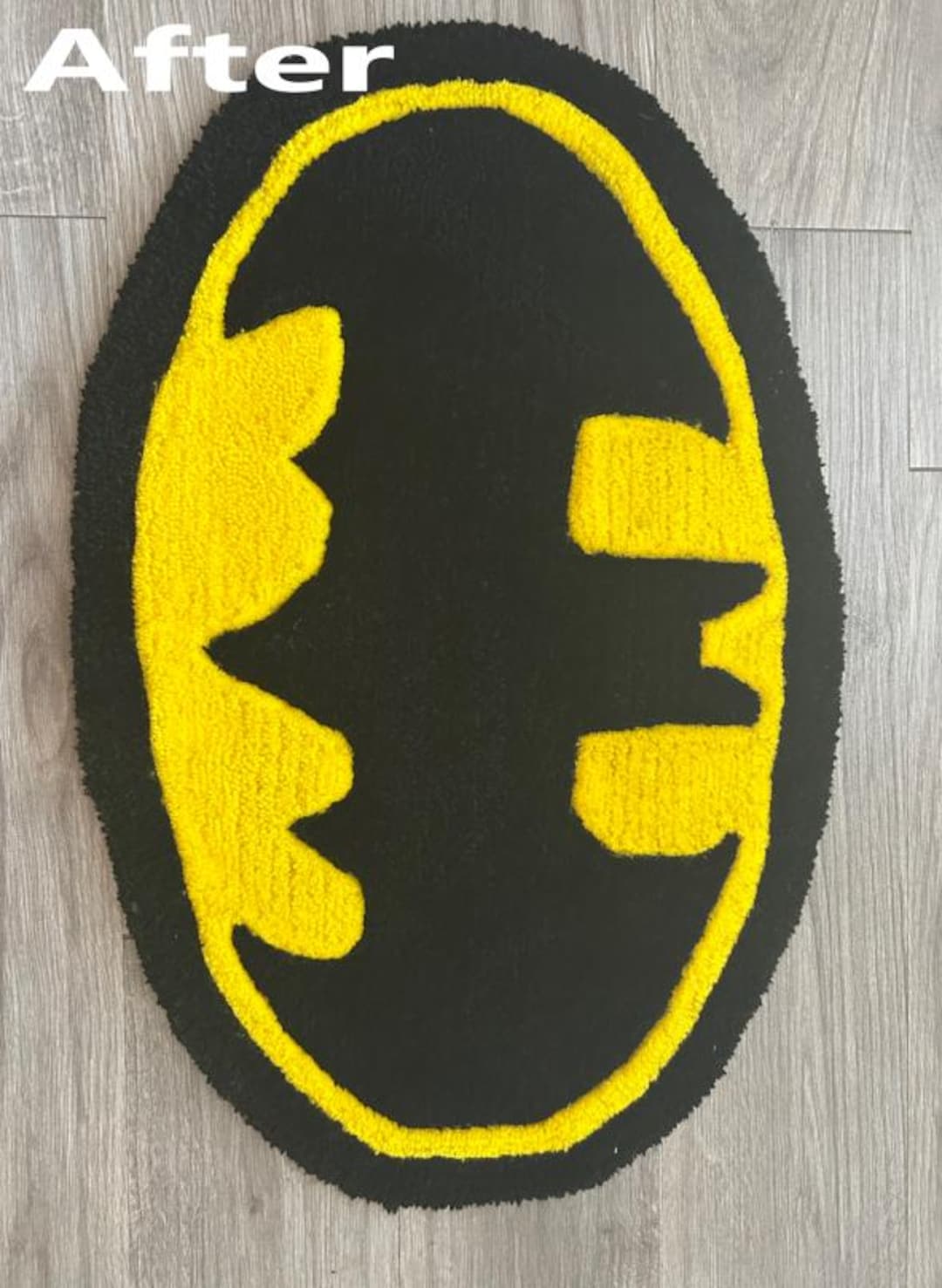 Batman "tufted Rug" - Etsy