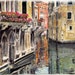 Reflections of Venice Watercolor Landscape LARGE A4 A3 or A2 - Etsy