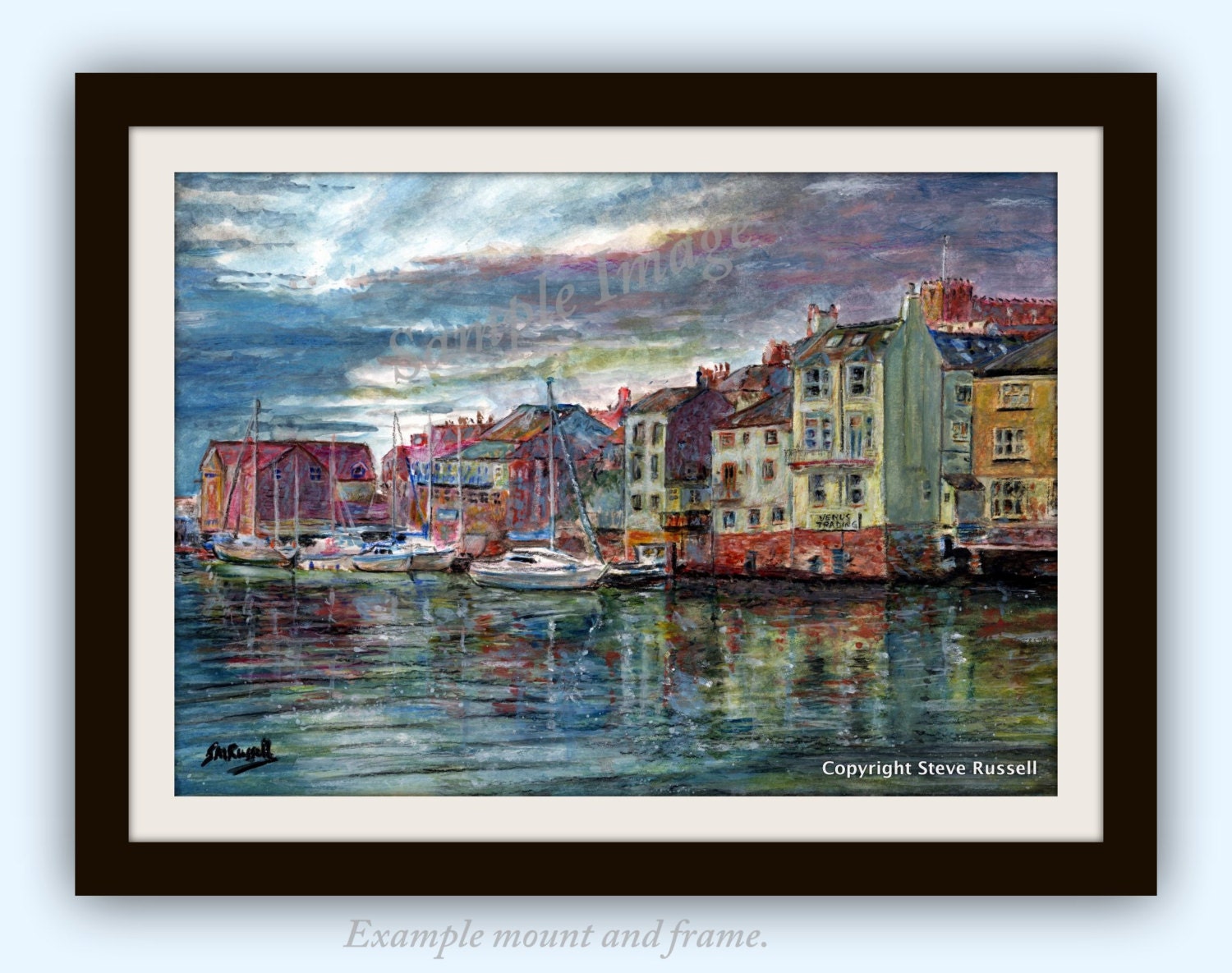 Whitby Yorkshire Coast English Countryside LARGE Art Print of - Etsy