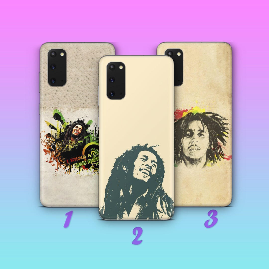 Bob Marley D3 Phone Case for MANY VARIOUS Samsung Galaxy Models Jamaica ...