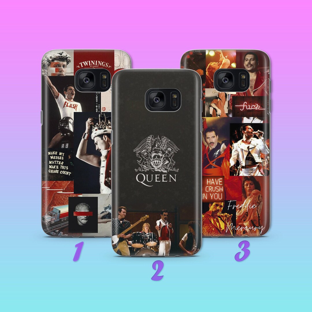 Freddie Mercury D7 Phone Case for Samsung Galaxy S5 S6 S7 S8 S9 Edge ...