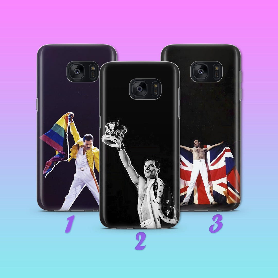 Freddie Mercury D5 Phone Case for Samsung Galaxy S5 S6 S7 S8 S9 Edge ...