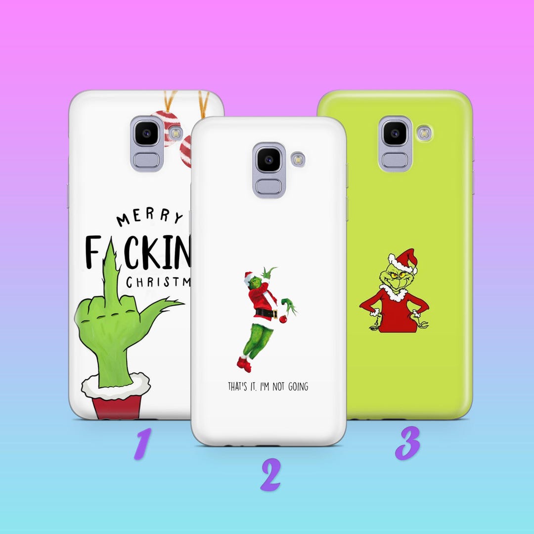 Grinch D6 Phone Case for Samsung Galaxy A3 A5 A6 A7 A8 J3 J5 J6 J7 ...