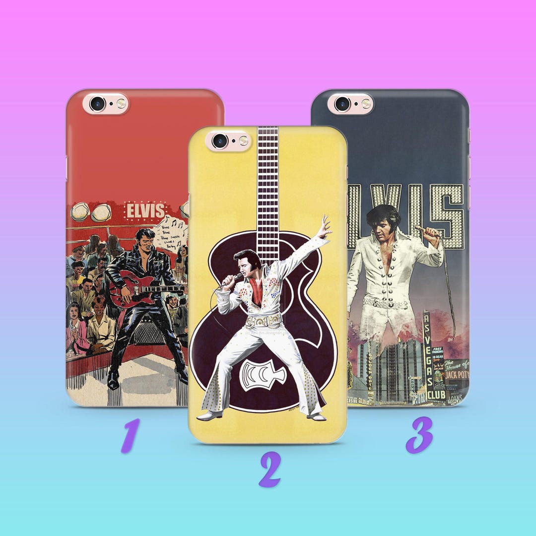 Elvis Presley D8 Phone Case for Apple iPhone 5 SE 2020 2022 6 7 8 X Xs ...