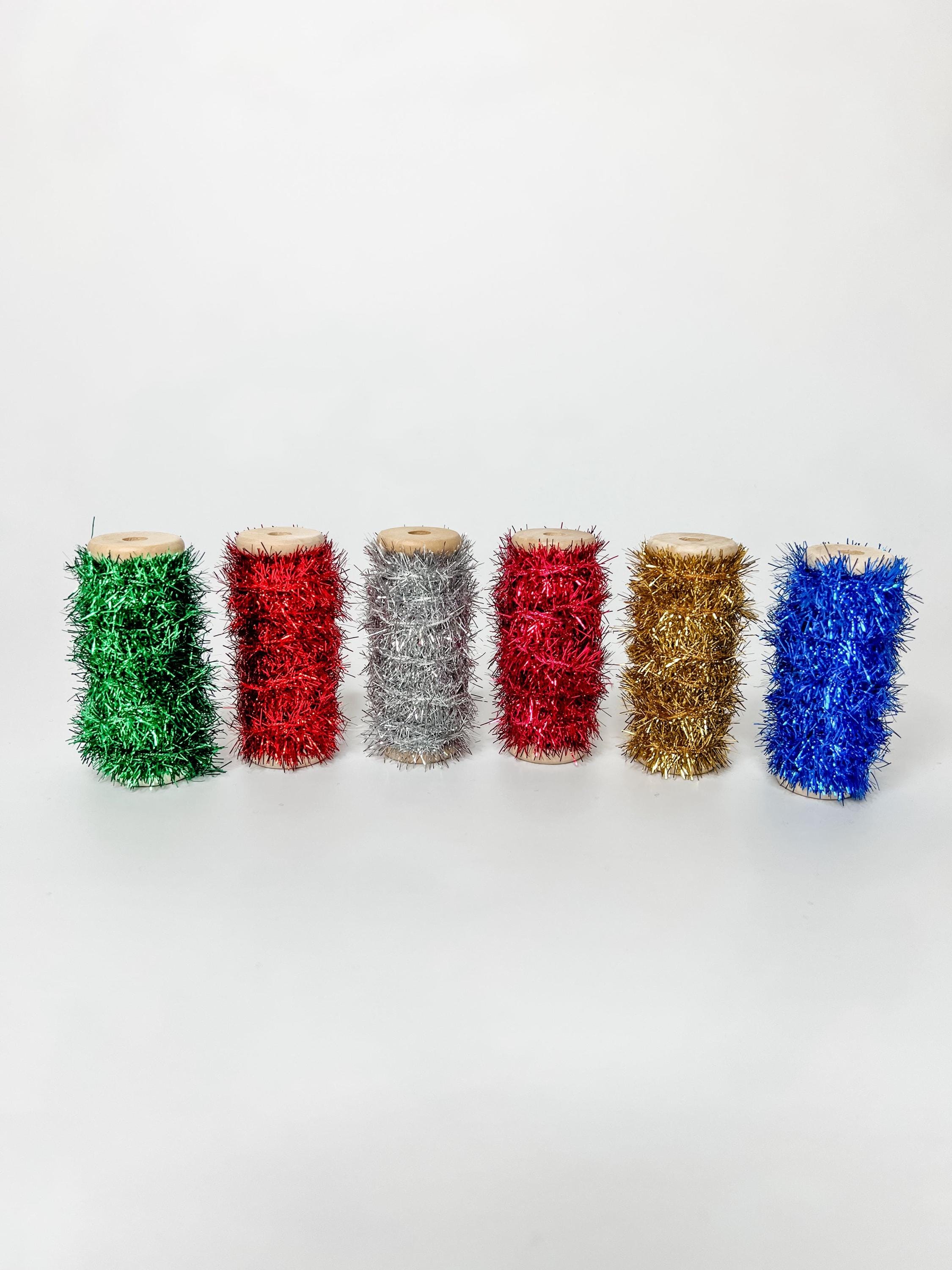 Christmas Tinsel - 6 Colors - Etsy