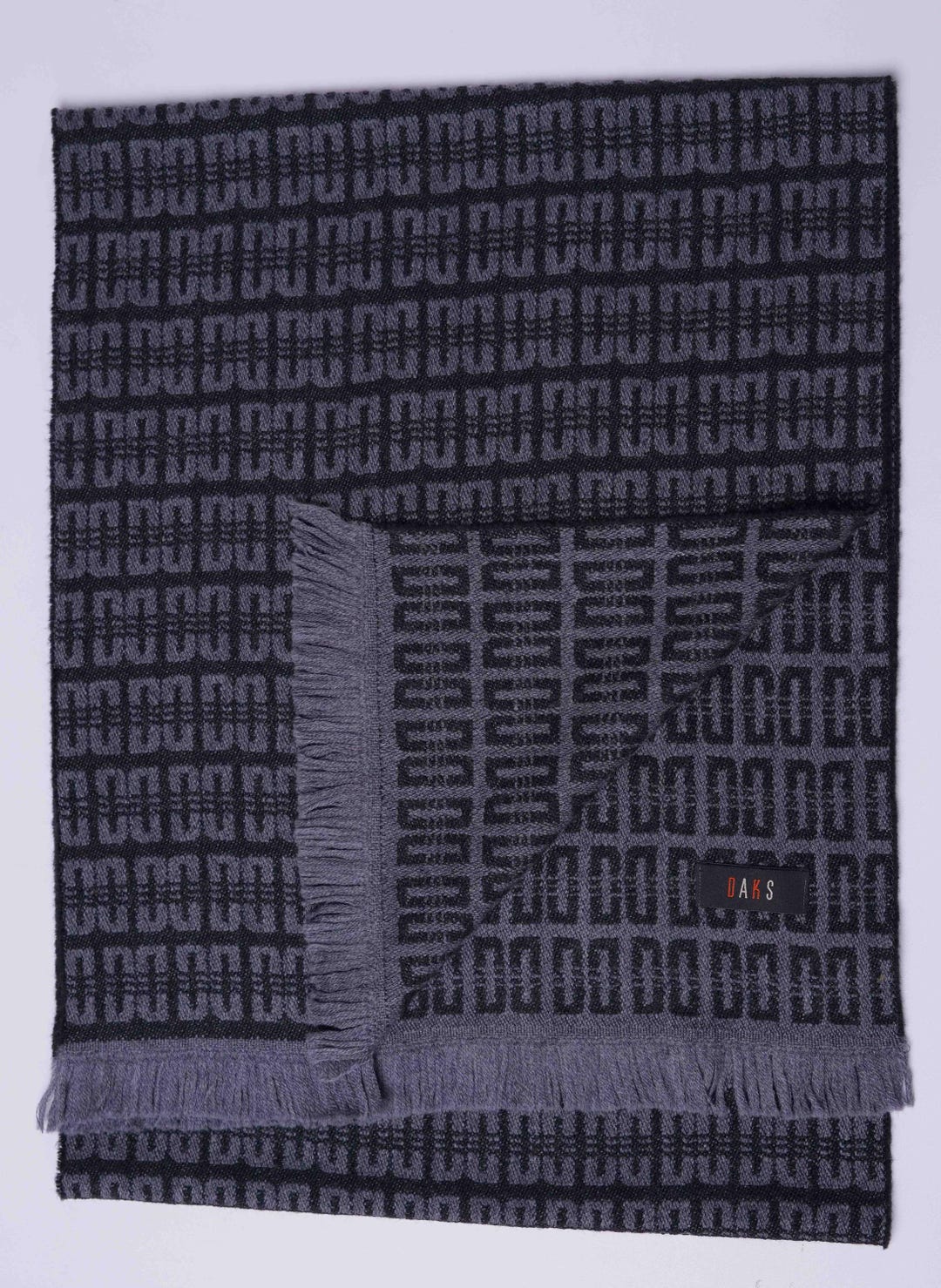 Vintage DAKS Wool Scarf: Grey Check, Made in Italy - Etsy