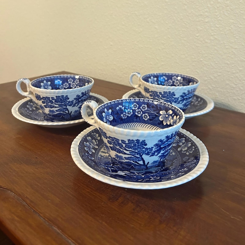 Vintage Spode Tea Set - Etsy