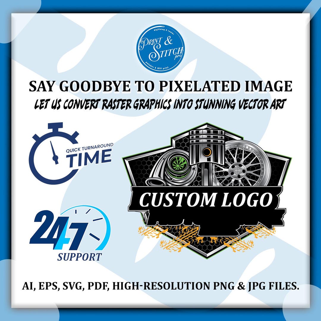 Professional Vector Conversion: Logo, Image to Svg, Ai, Eps, Pdf, Png ...