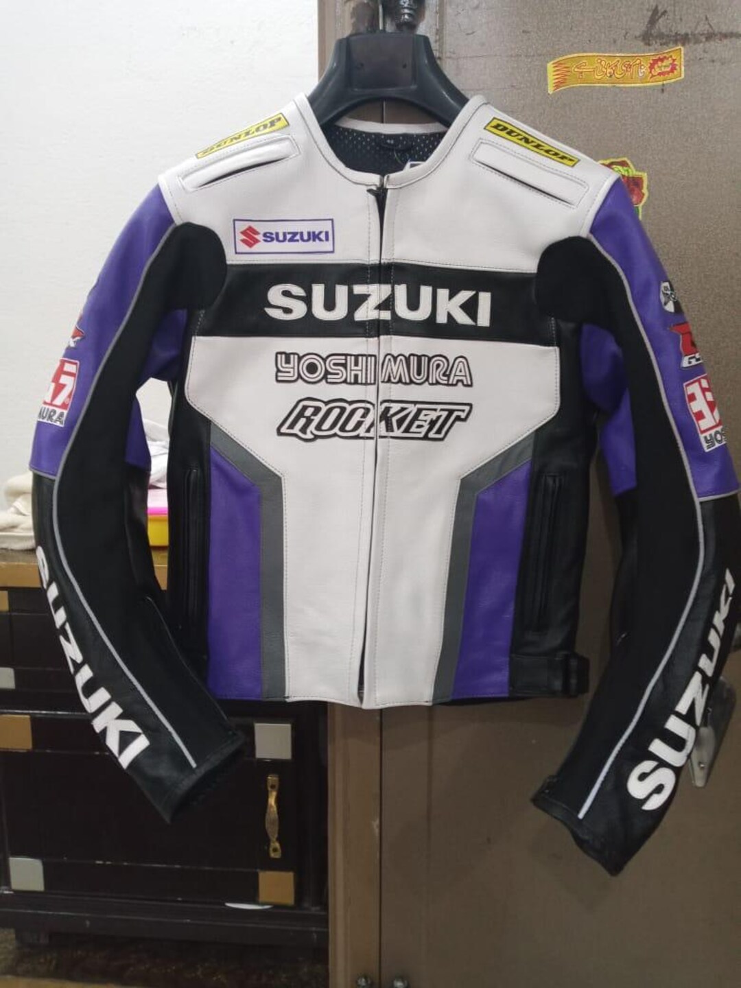 Suzuki Yoshimura Racing Leather Jacket – Motorcycle Biker Gear, Custom ...
