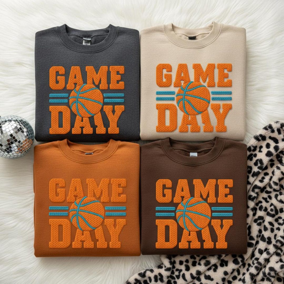 Game Day Png Svg, Basketball PNG, Retro Sports PNG, Basketball Shirt ...