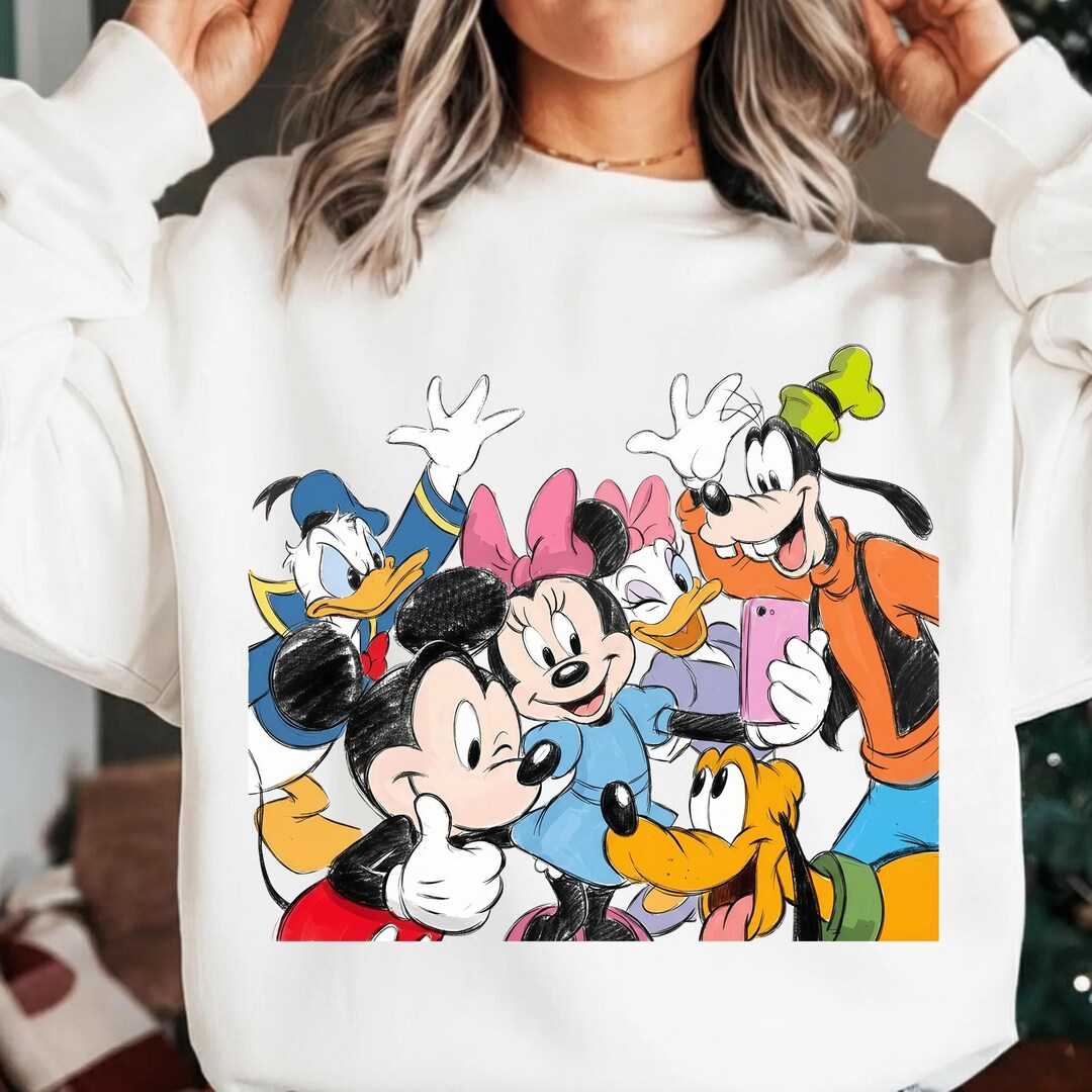 Retro Mouse and Friends Png, Mouse Characters Magical Digital Download ...