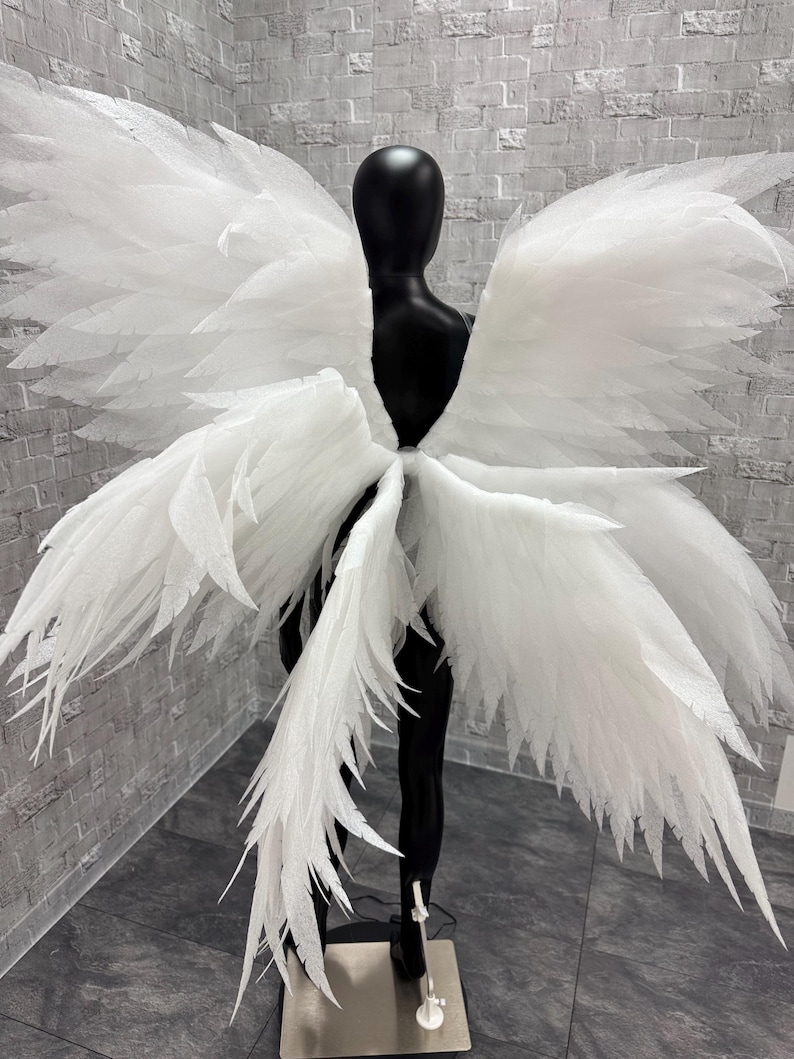 Large Seraph Wings ,costume With Movable Angel Wings, Cosplay, Handmade ...