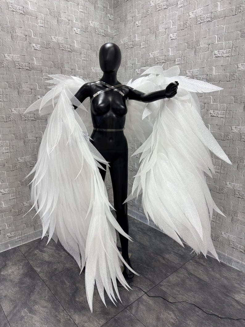 LED Dance Wings, Wings for Dance With Light LED, Flexible Lightweight ...