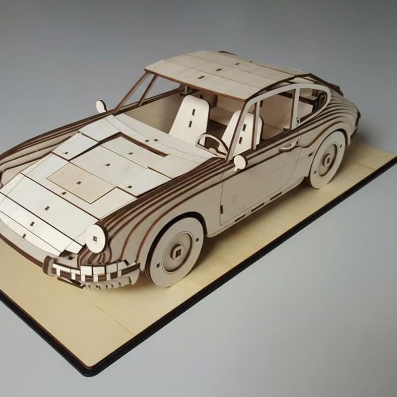 Wooden Porsche Model - Etsy