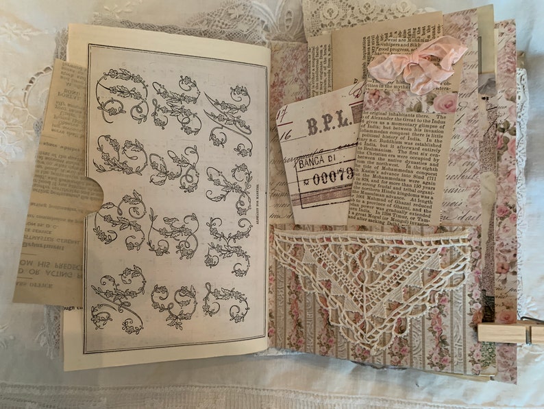 SALE!! Victorian Babies Junque Journal Was 116.00 - Etsy