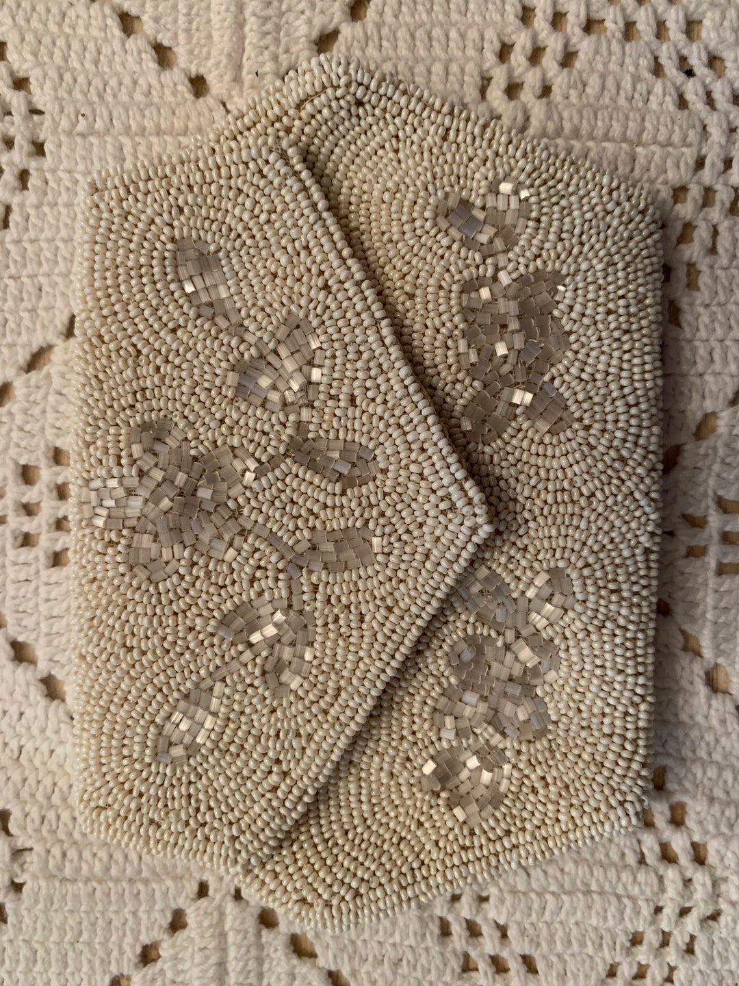 Little Beaded and Sequined Change Purse - Etsy