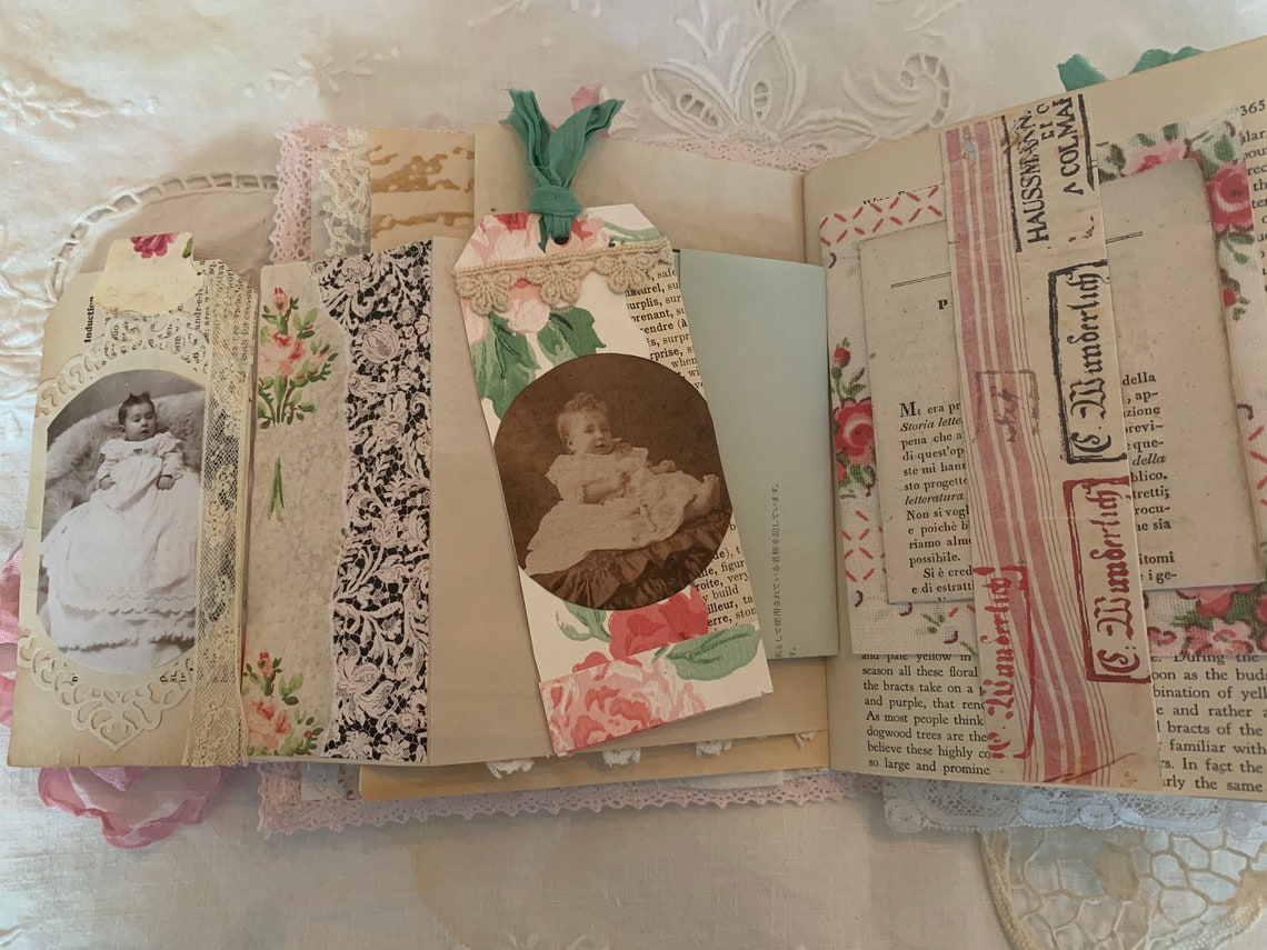 SALE!! Victorian Babies Junque Journal Was 116.00 - Etsy