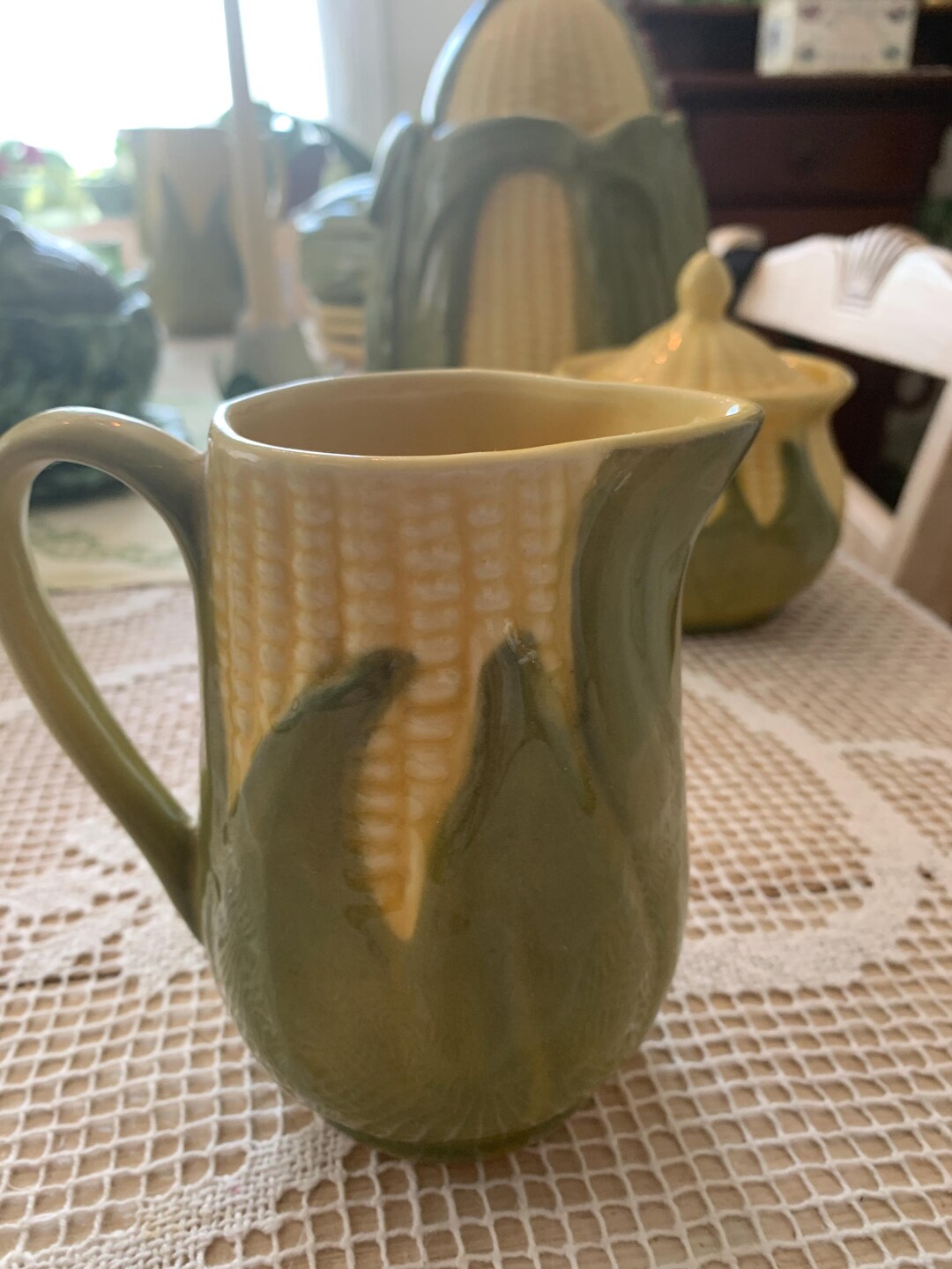 Shawnee USA King Corn Cream Pitcher - Etsy