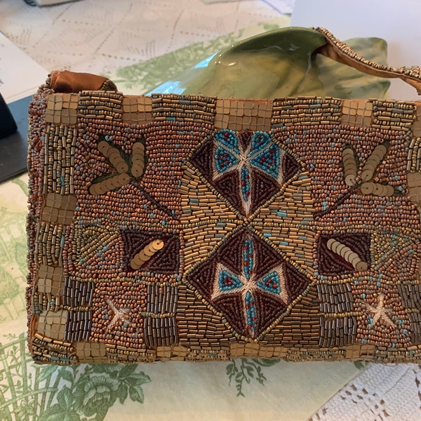 Vintage Beaded Bag - Shop Online - Etsy
