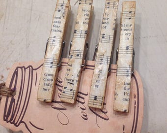 Decorative clothes pins | Etsy