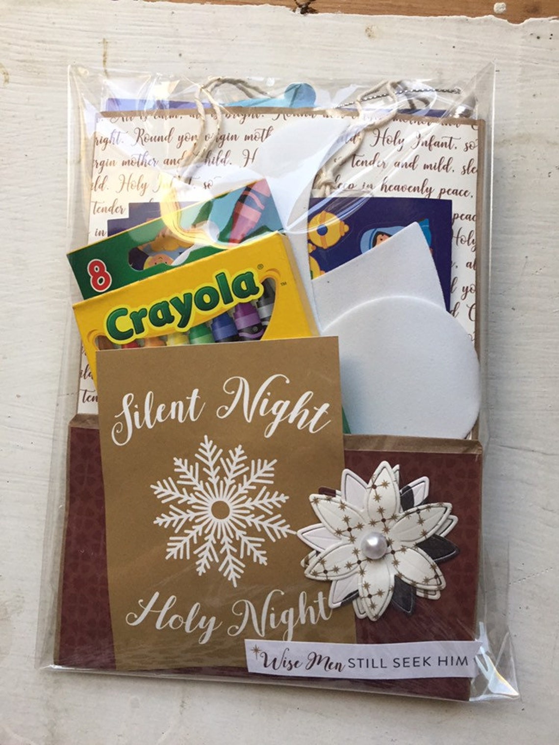 Christmas Eve Nativity Religious Kids Christmas Boxes /packs | Etsy