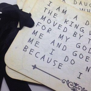 Gift Tags Daughter of the King Tags Inspirational Tags Scripture Tags ...