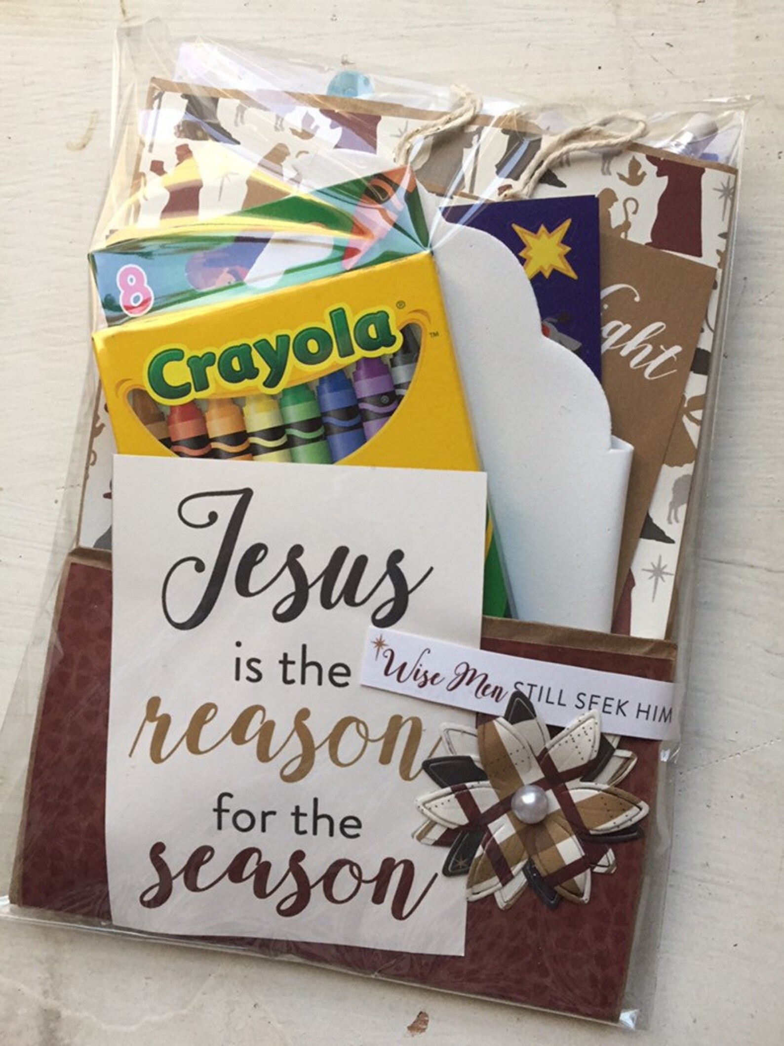 Christmas Eve Nativity Religious Kids Christmas Boxes /packs | Etsy