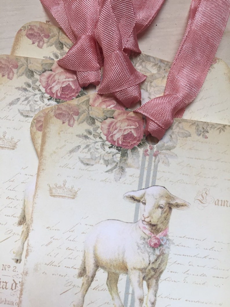 Gift Tags Lamb Tags Sheep Tags Animal Tags Spring Tags Set of - Etsy