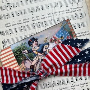 The Star Spangled Banner USA Patriotic Vintage Hymnal Music Sheet Sign ...