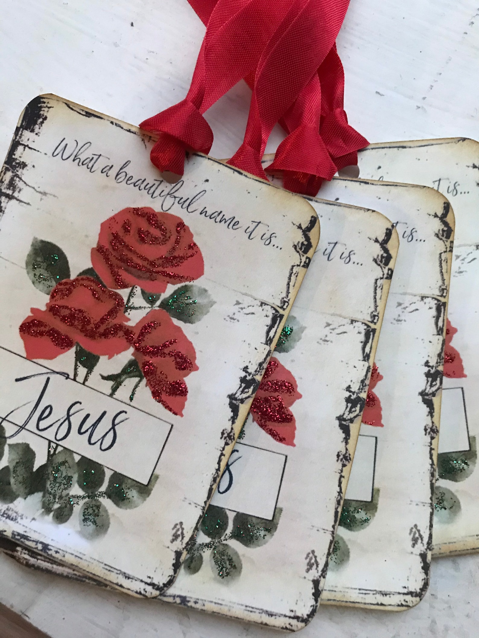 Gift Tags JESUS What a Wonderful Name It is Jesus Tags - Etsy UK
