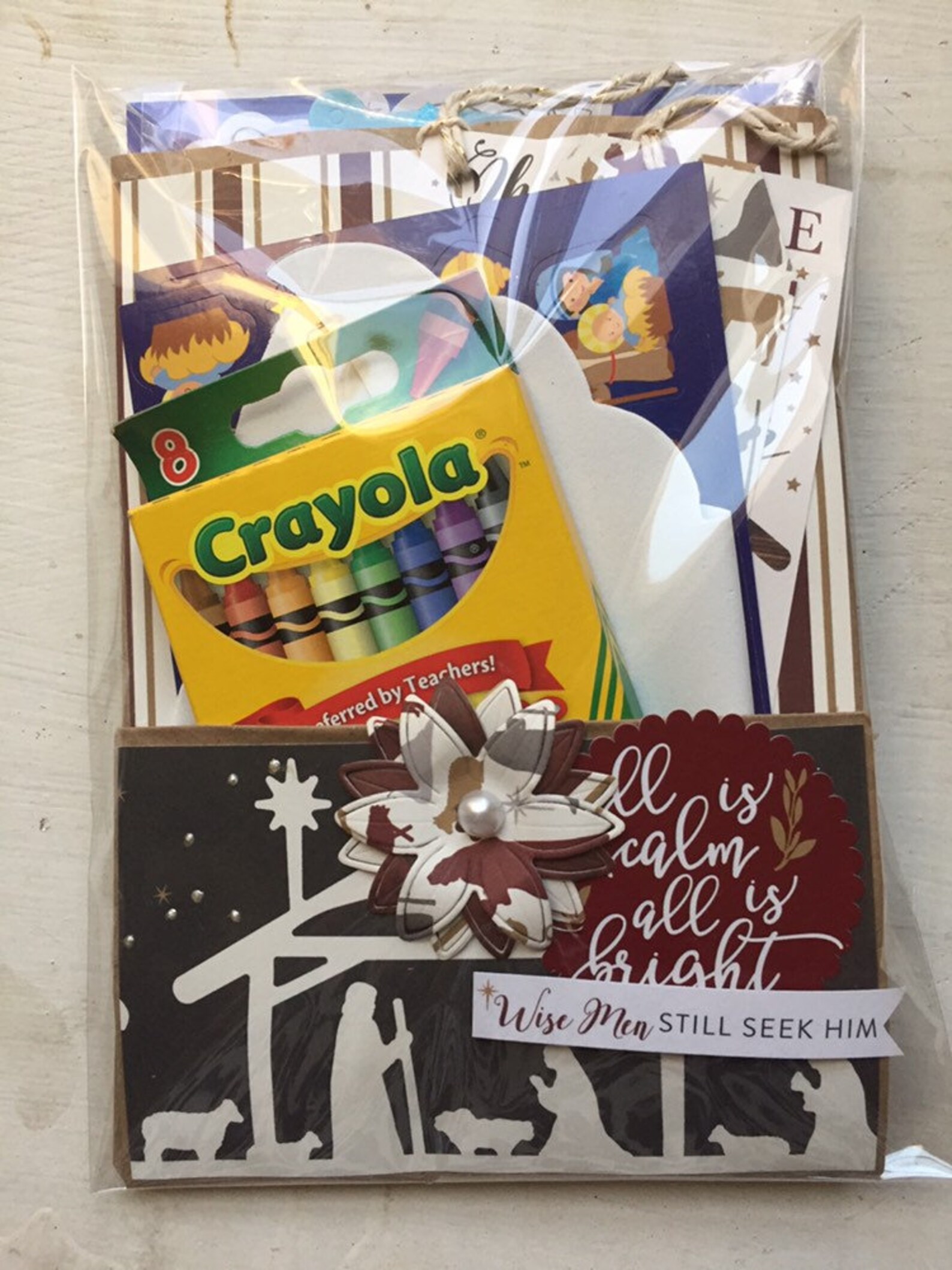 Christmas Eve Nativity Religious Kids Christmas Boxes /packs | Etsy