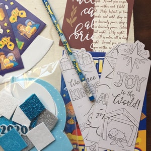 Christmas Eve Nativity Religious Kids Christmas Boxes /packs Jesus ...