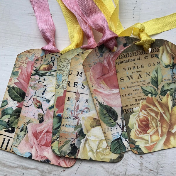 Shabby Chic Tags - Etsy