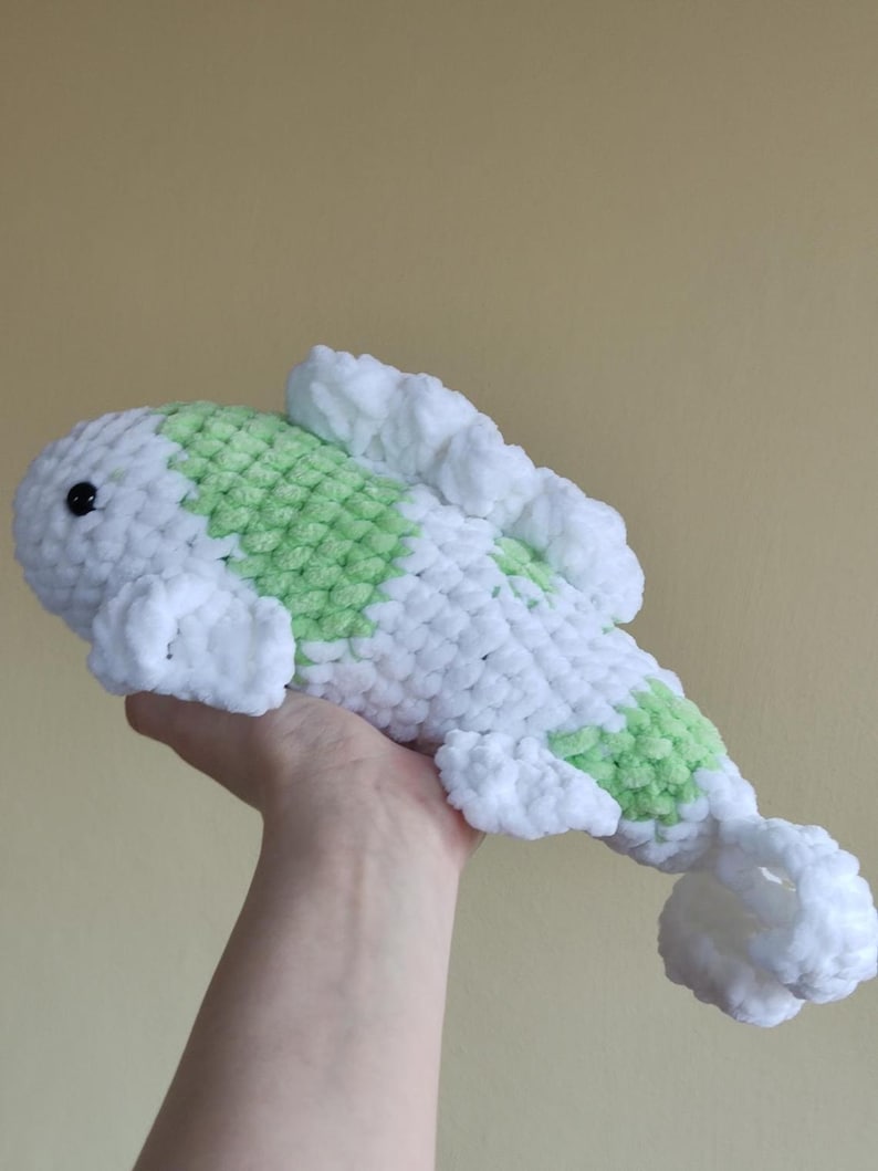 Koi Fish Crochet Pattern PDF, Amigurumi Fish Pattern, Plush Koi Carp ...