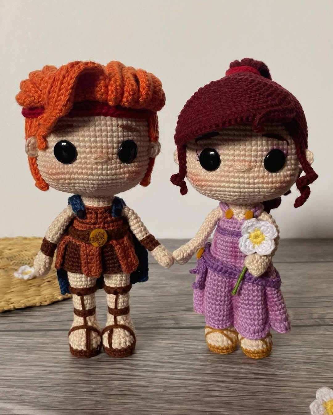 DIY Hercules & Megara Amigurumi Crochet Patterns 2-in-1 – Bring the ...
