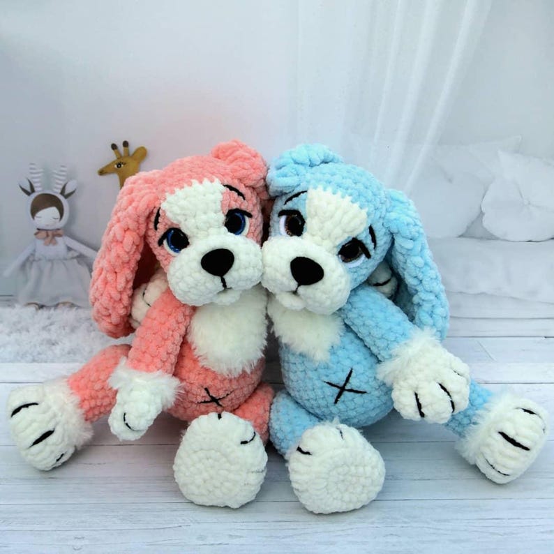 Amigurumi Puppy Crochet Pattern – Create Your Own Dog Plush – PDF ...