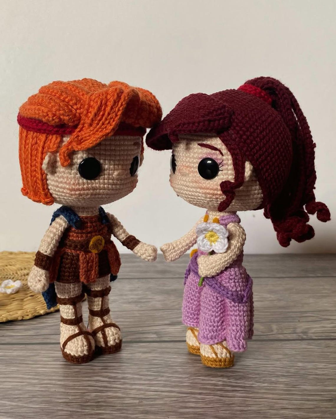 DIY Hercules & Megara Amigurumi Crochet Patterns 2-in-1 – Bring the ...