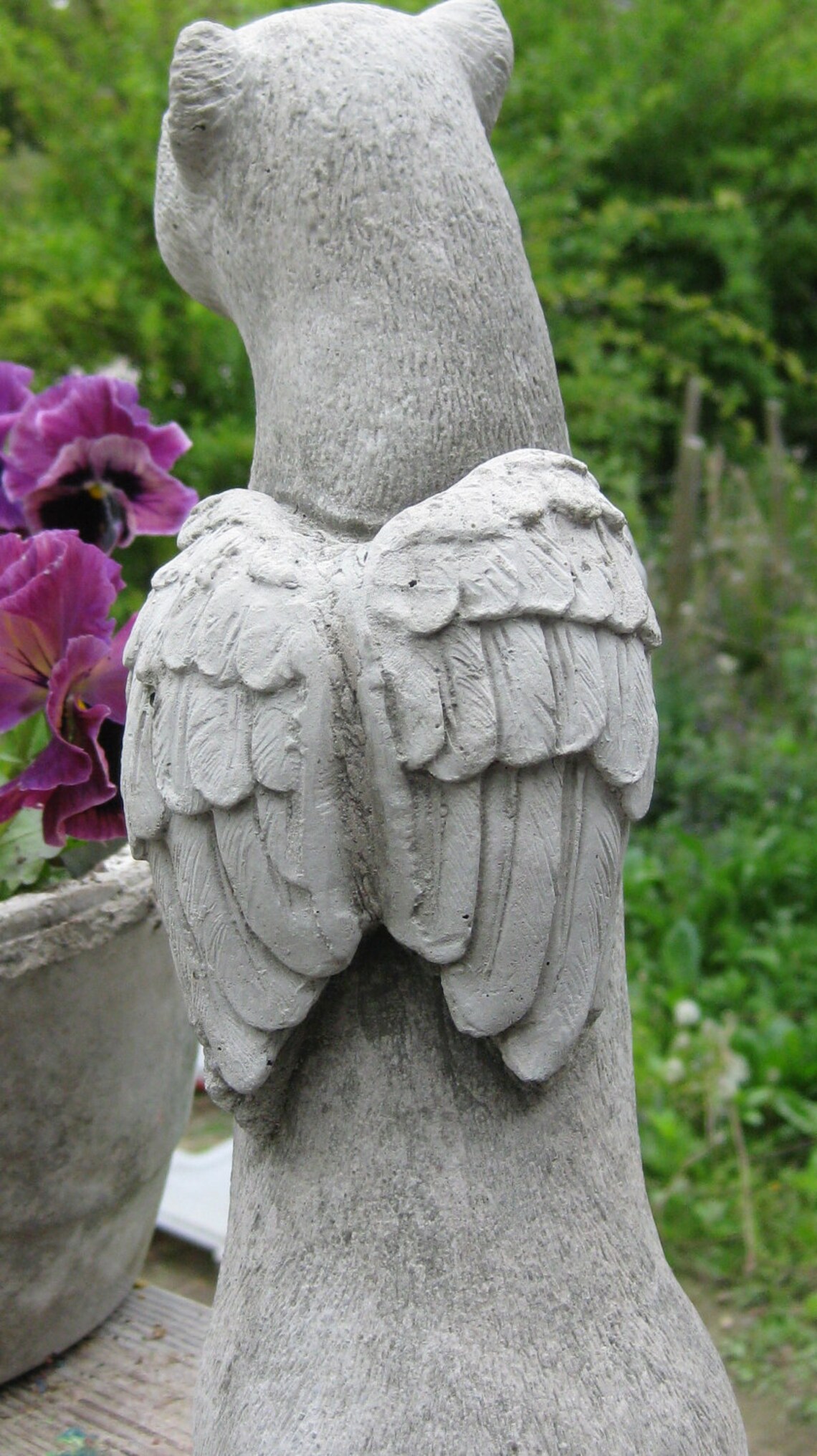 Ferret With Angel Wings Statue - Etsy