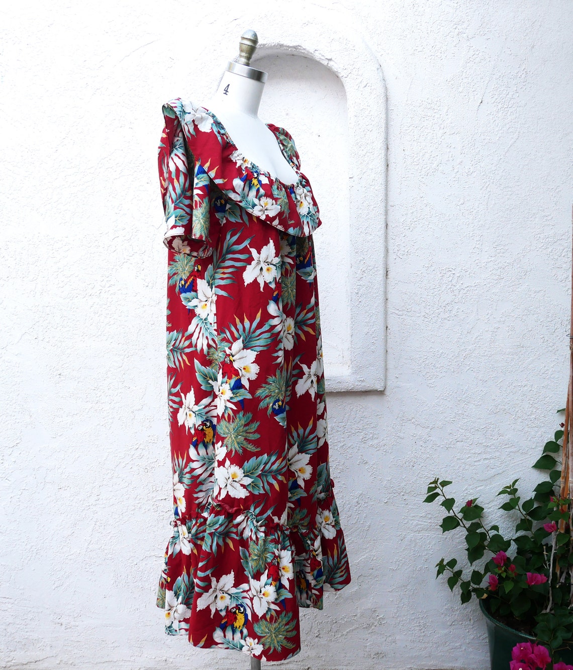 Mumu Dress Plus Size Made in Hawaii Island Wear - Etsy