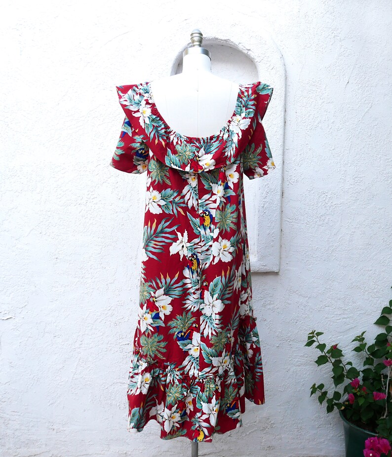 Mumu Dress Plus Size Made in Hawaii Island Wear | Etsy