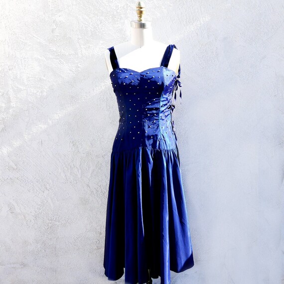 Dark Blue Dress and Coat Set, XS - Gem