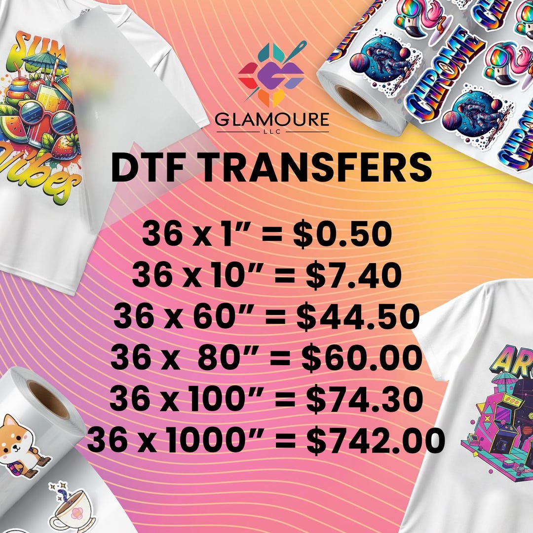 Custom DTF Gang Sheet Heat Transfer, Full Color, Fast TAT - Etsy