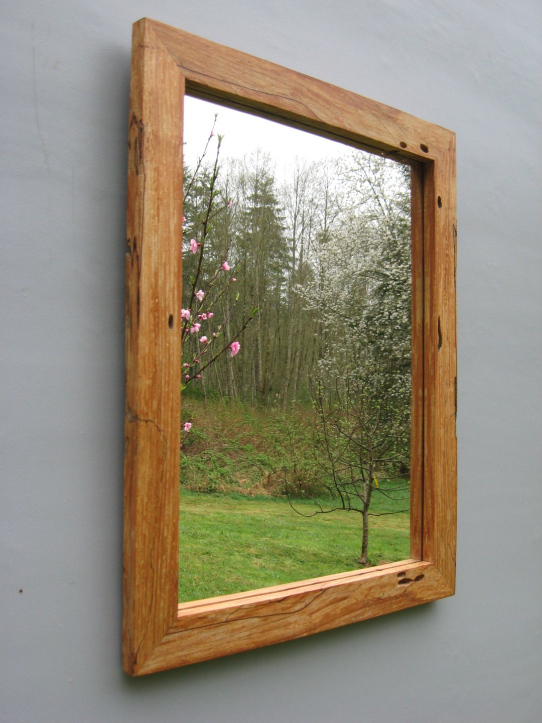 Spalted Maple Mirror - Etsy