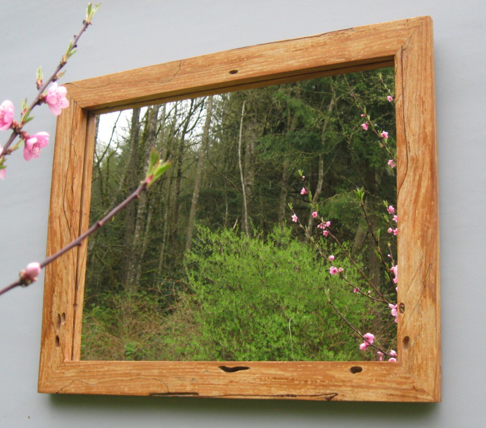 Spalted Maple Mirror - Etsy