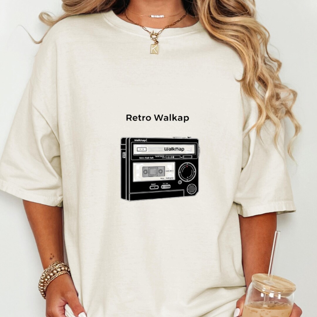 Retro Walkman Blueprint - Vintage Cassette Player Technical Drawing ...