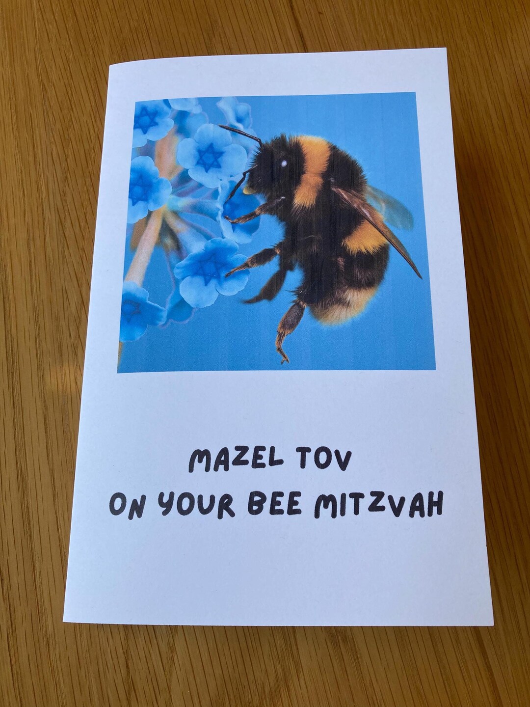 Mazel Tov on Your Bee Mitzvah Bar/bat Mitzvah Card Digital Download - Etsy